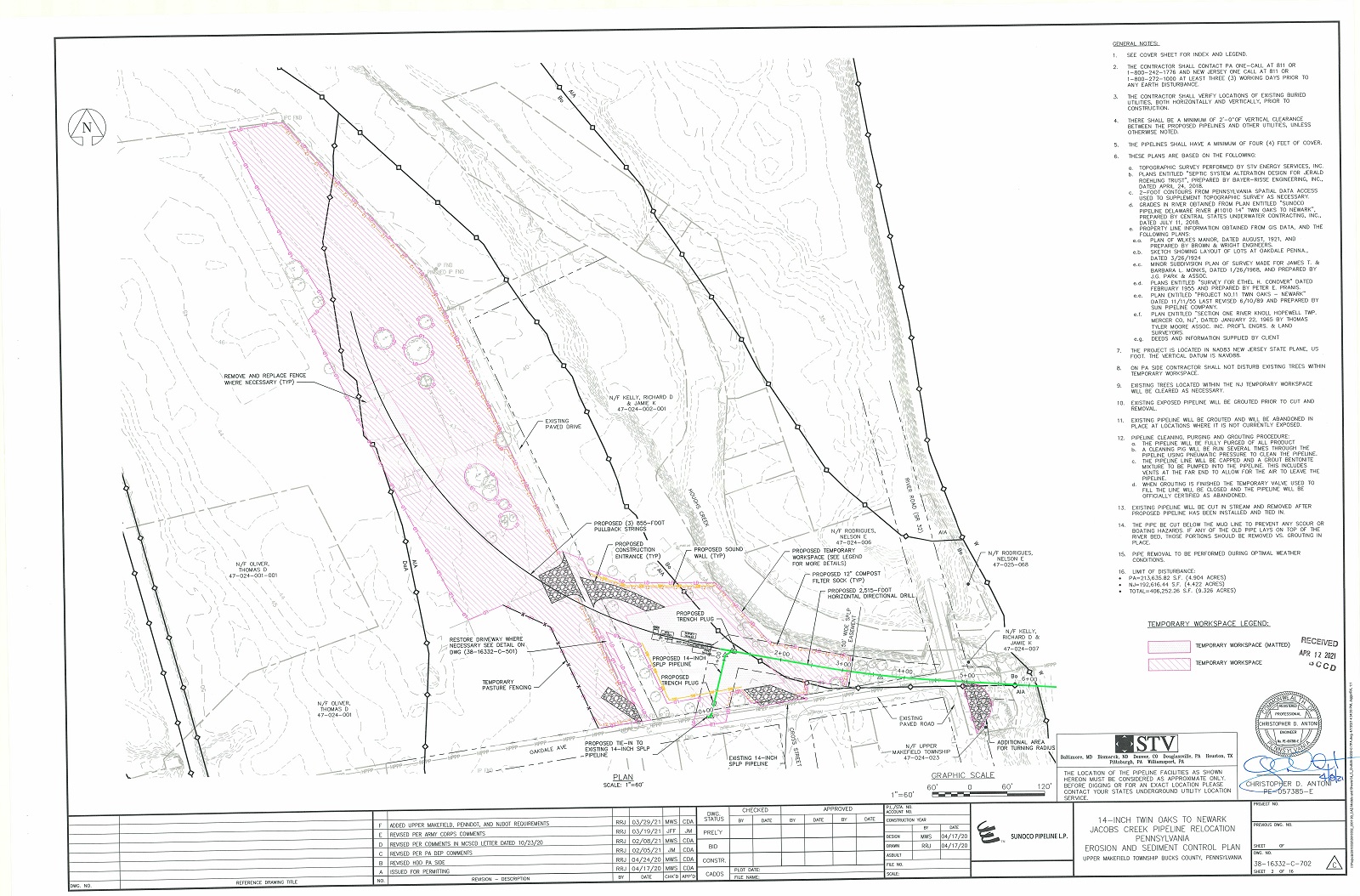 Jacobs Creek Pipeline Project – Delaware Riverkeeper Network